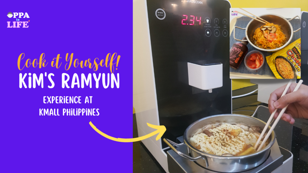 Cook It Yourself! | Kim's Ramyun experience at Kmall Philippines - Oppa ...