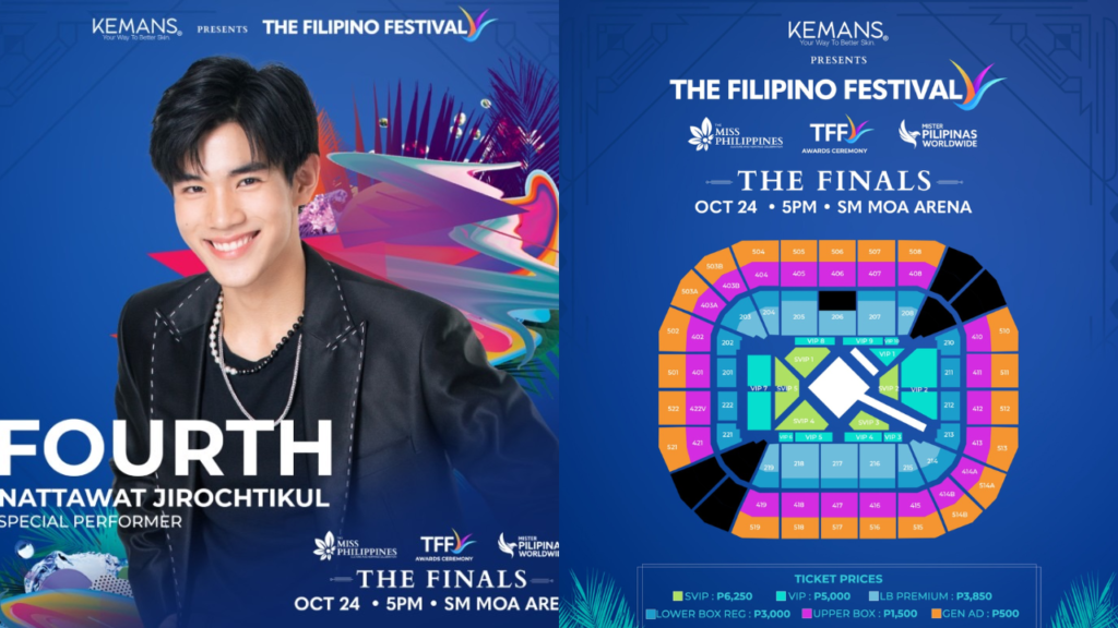 Thai actor Fourth Nattawat is now back in Manila to perform at The ...