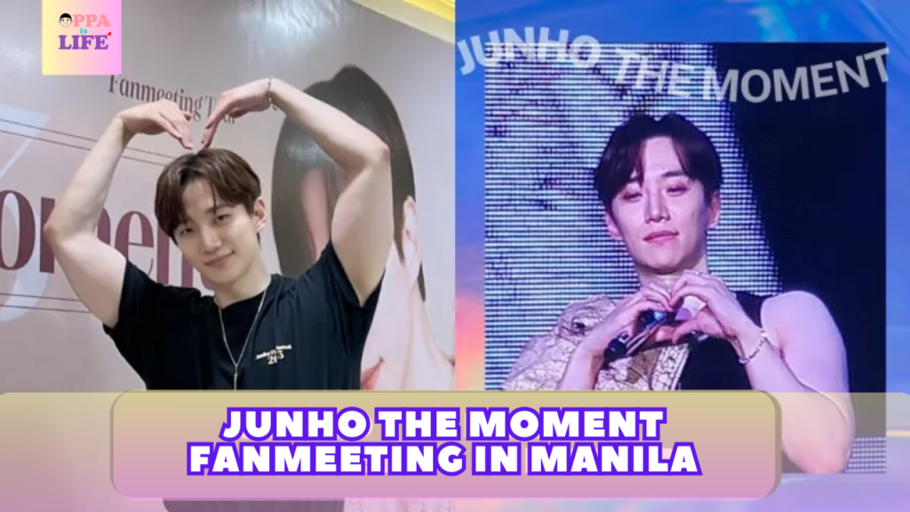 The Best Moments at the Junho The Moment Fanmeeting in Manila - Oppa Is ...