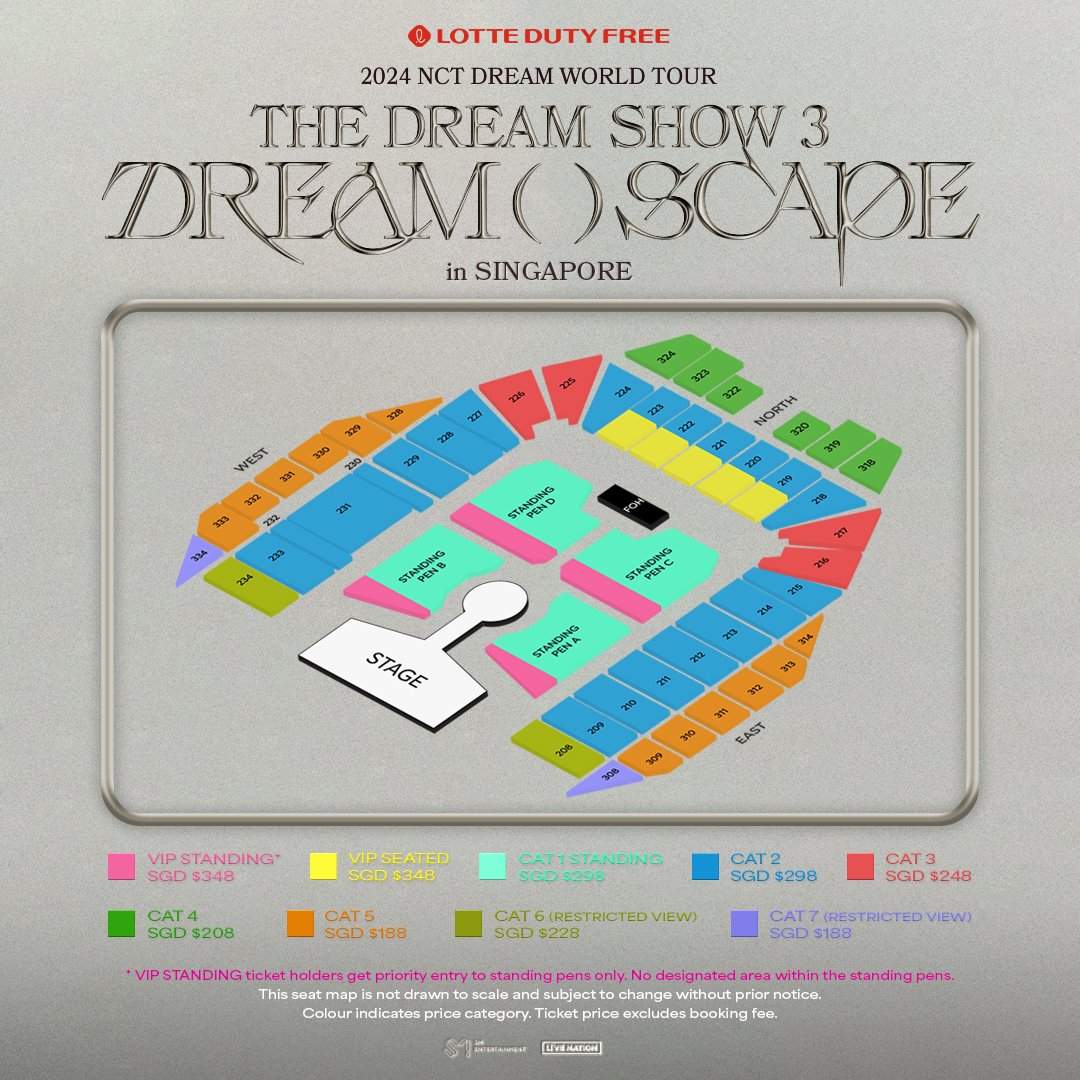 NCT DREAM is Bringing "THE DREAM SHOW 3 : DREAM( )SCAPE>" to SINGAPORE ...