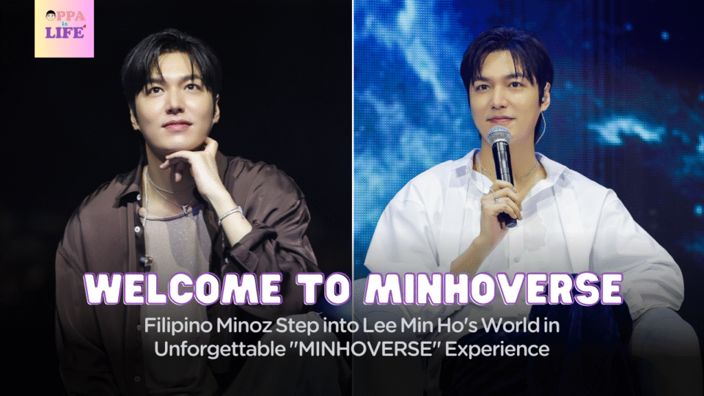 Filipino Minoz Step into Lee MinHo's World in Unforgettable "MINHOVERSE ...